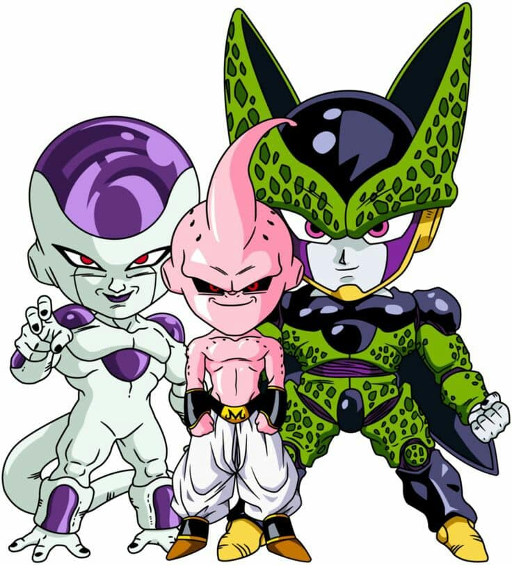 Dragon Ball: Tan chảy khi ngắm loạt ảnh chibi cute vô đối của Frieza và ...