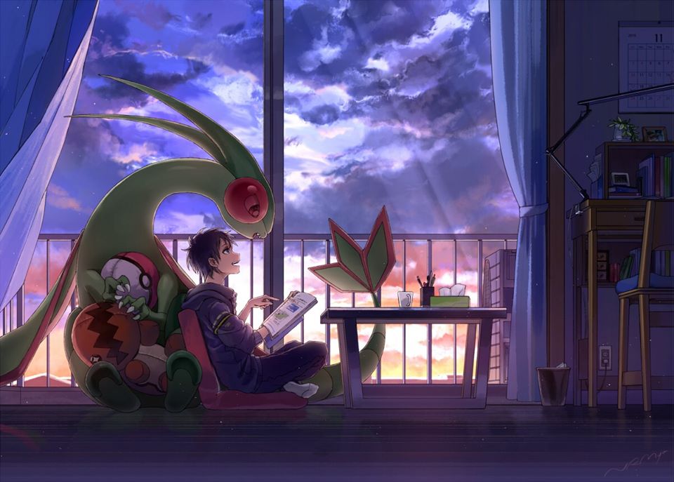 Nhìn loạt tranh "Pokemon và con người cùng chung sống hạnh phúc" mà chỉ ...