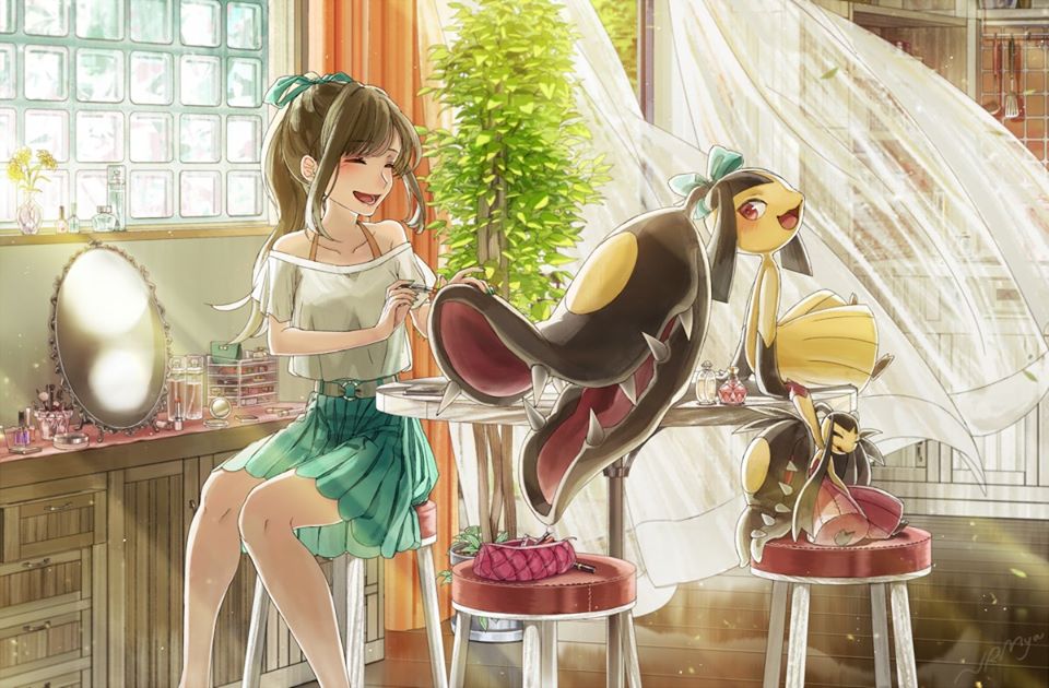 Nhìn loạt tranh "Pokemon và con người cùng chung sống hạnh phúc" mà chỉ ...